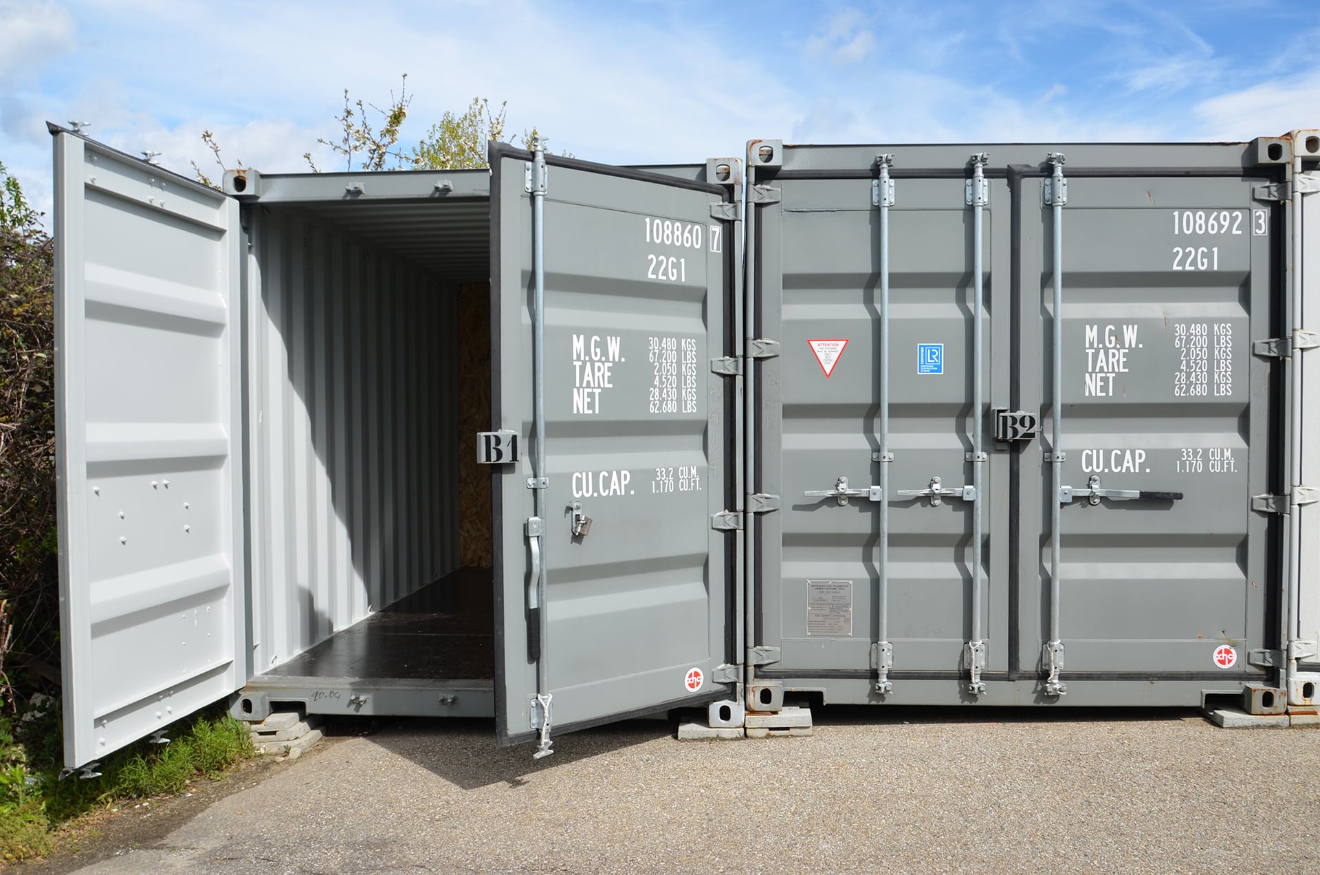Fonctionnement d'un service de garde-meuble en self-stockage - Eurobox